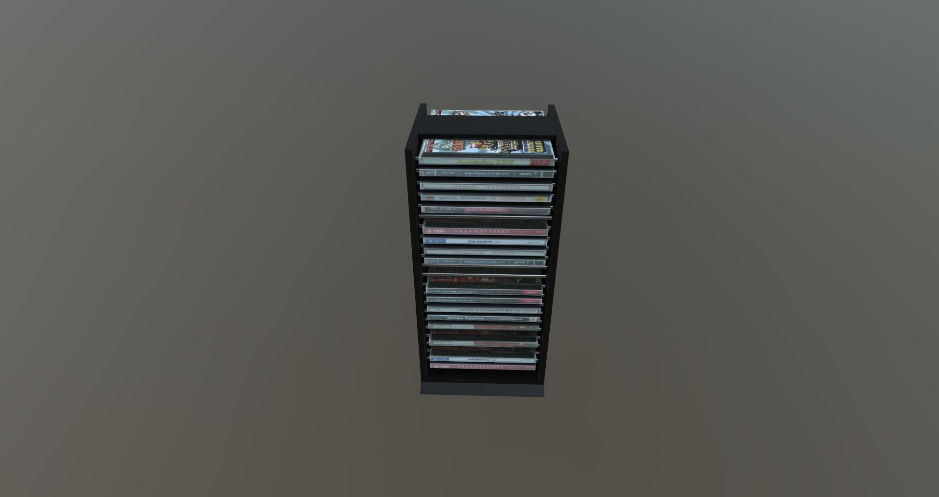 3D cd stand - TurboSquid 1325536