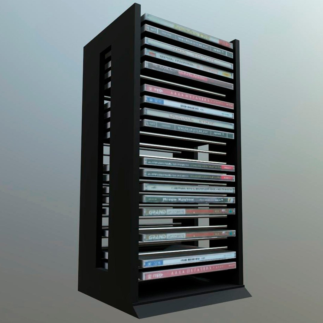 3D cd stand - TurboSquid 1325536