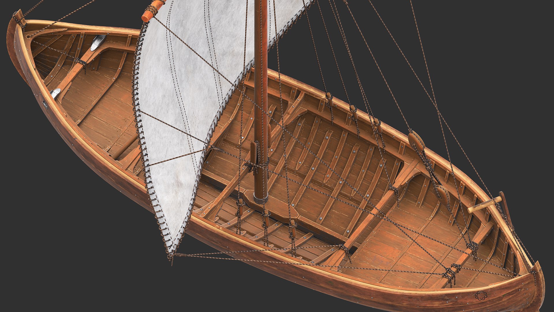 Viking Knarr 3D Model - TurboSquid 2312541