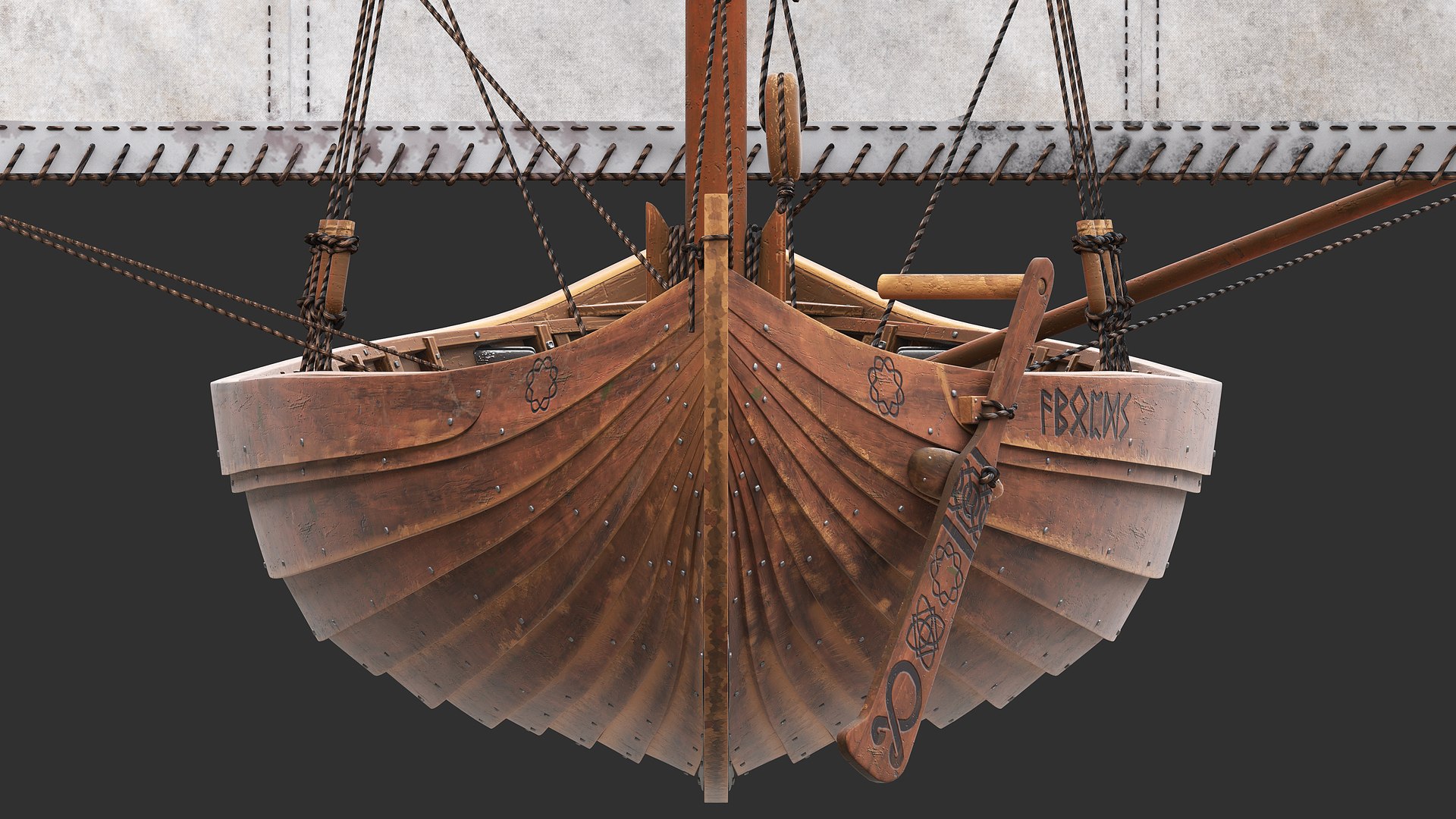 Viking Knarr 3D Model - TurboSquid 2312541