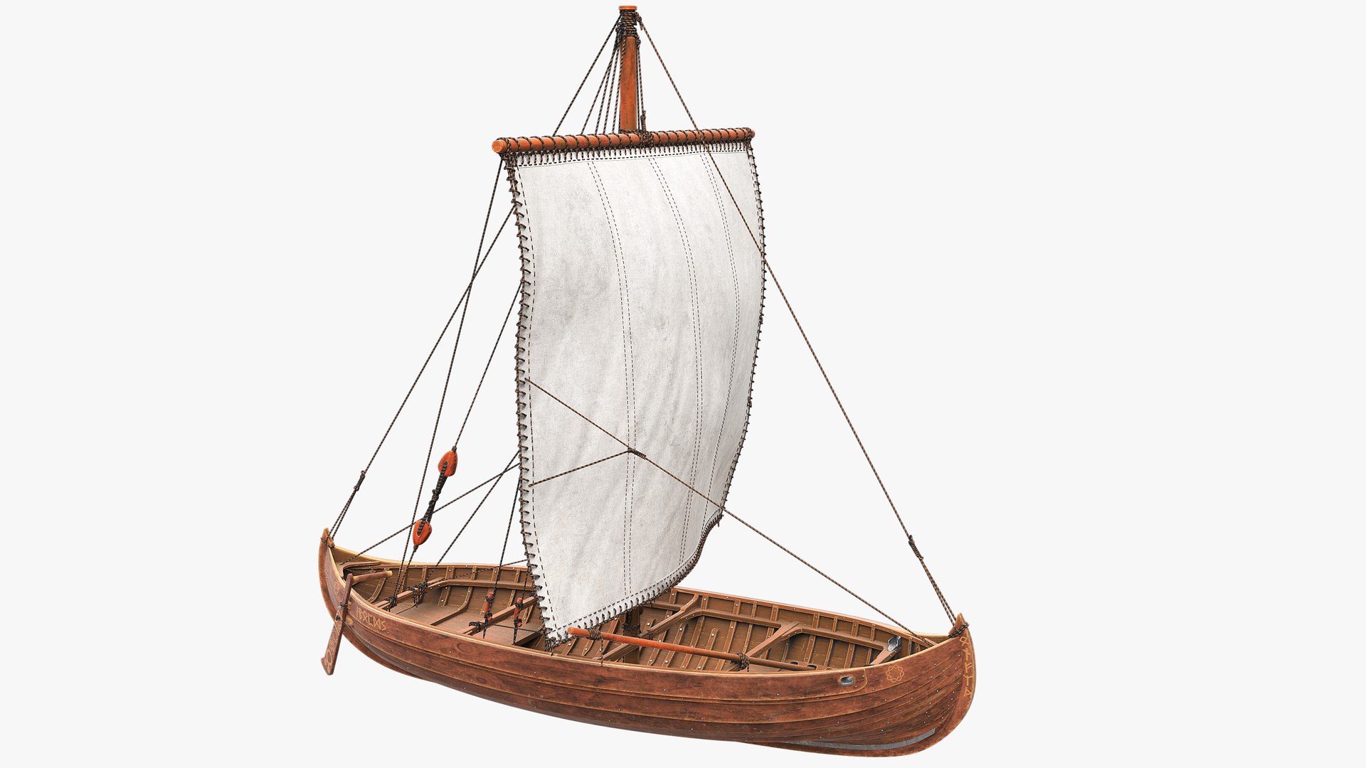 Viking Knarr 3D Model - TurboSquid 2312541