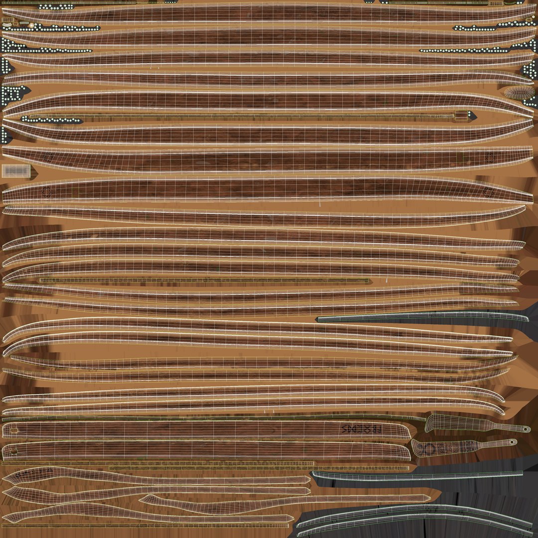 Viking Knarr 3D Model - TurboSquid 2312541