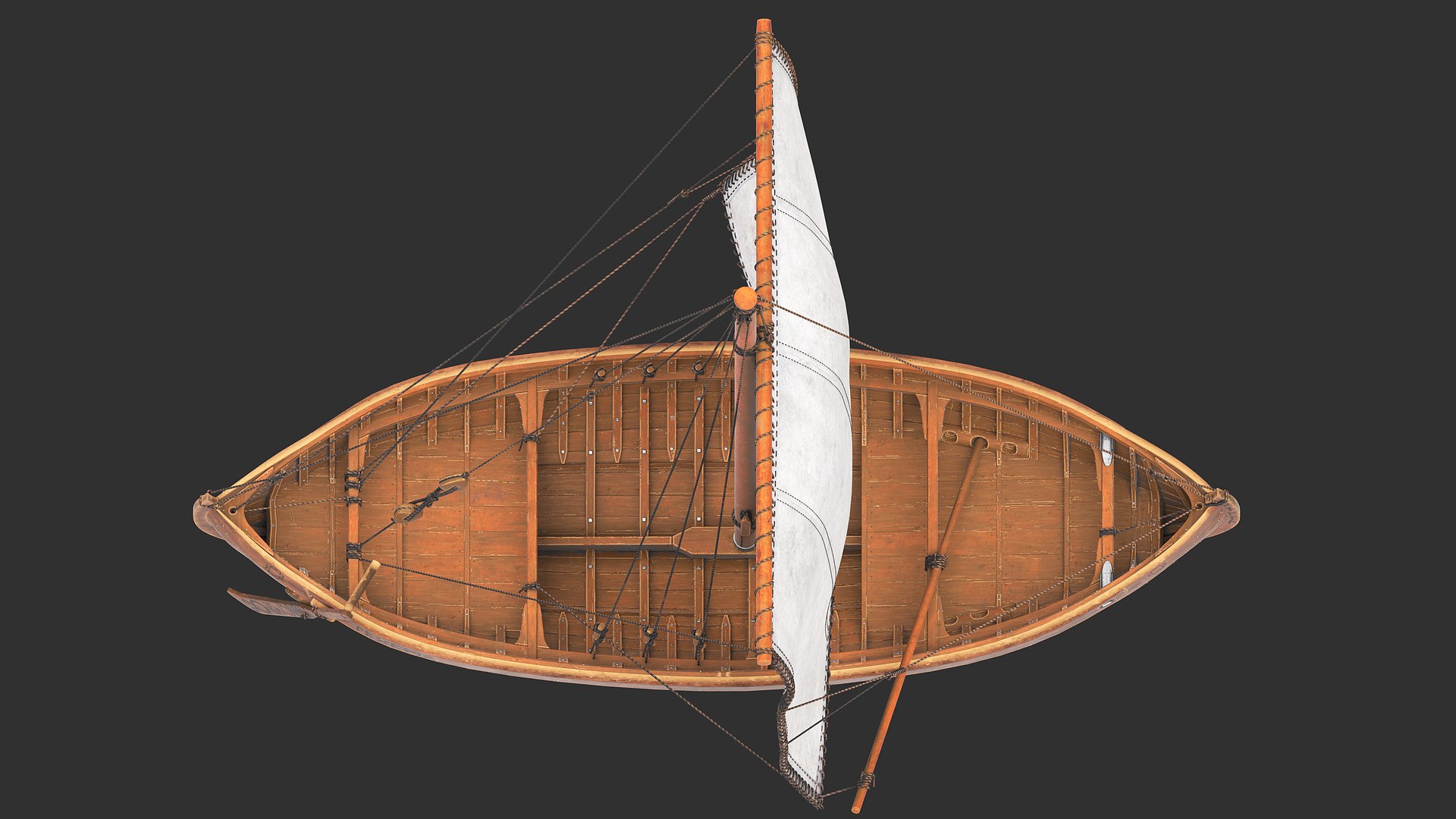 Viking Knarr 3D Model - TurboSquid 2312541