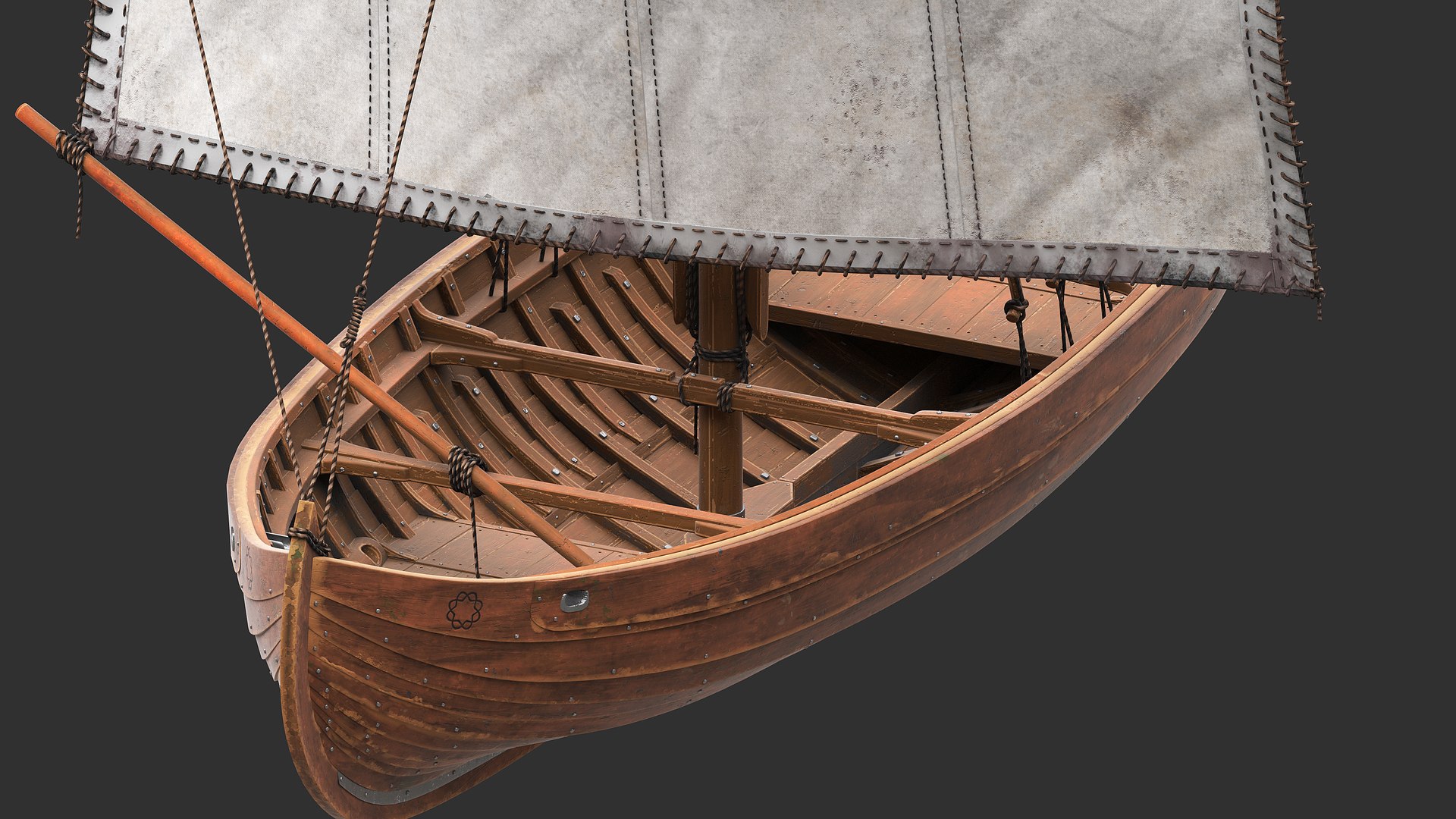 Viking Knarr 3D Model - TurboSquid 2312541