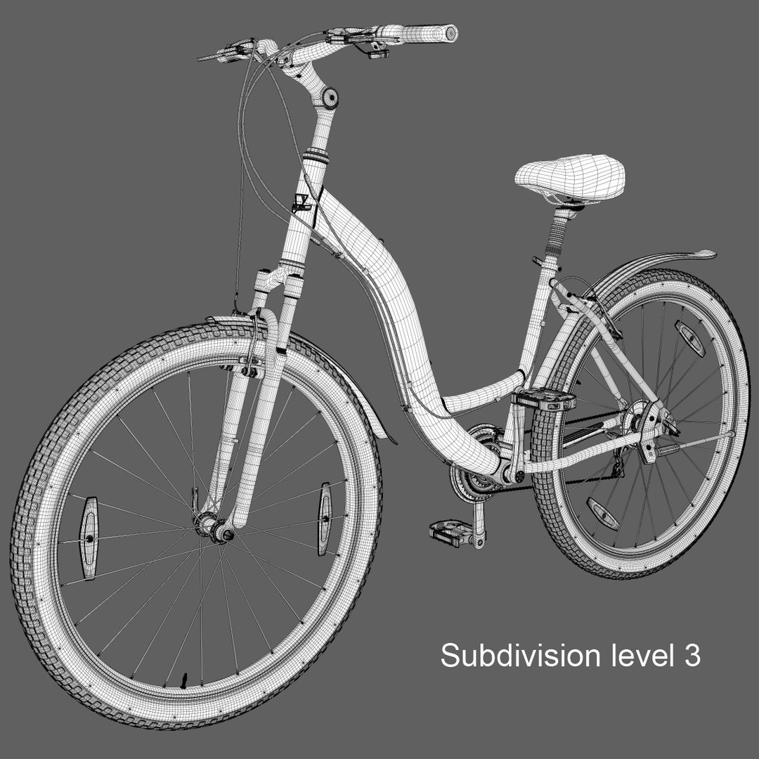 3d Model Lightwave Bike