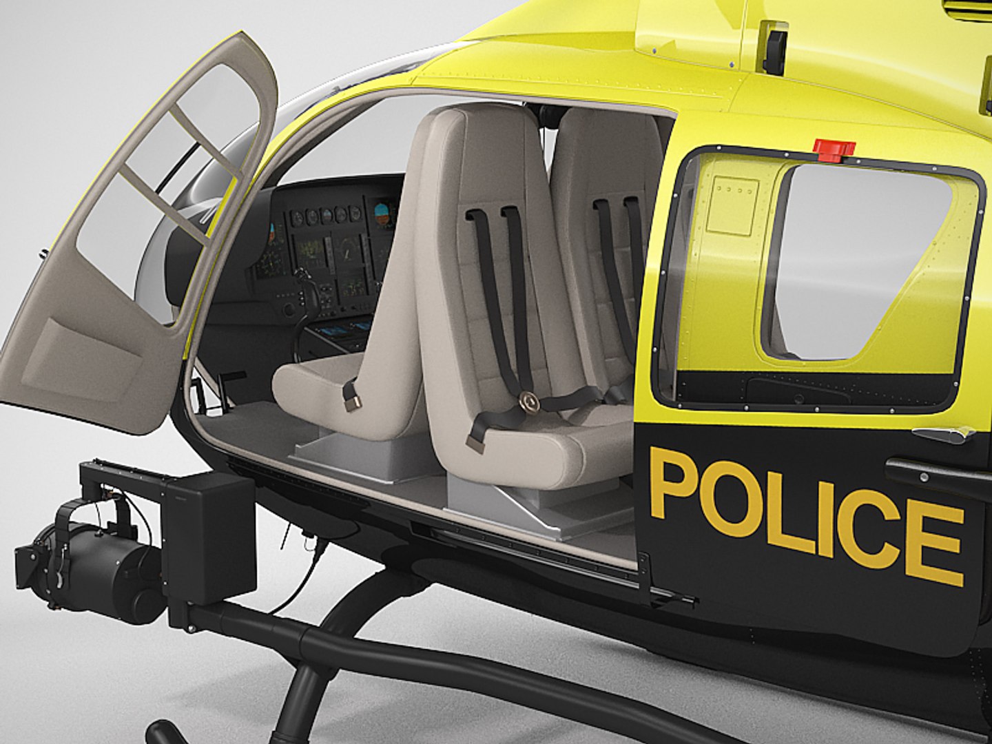 eurocopter ec135 police 3d max