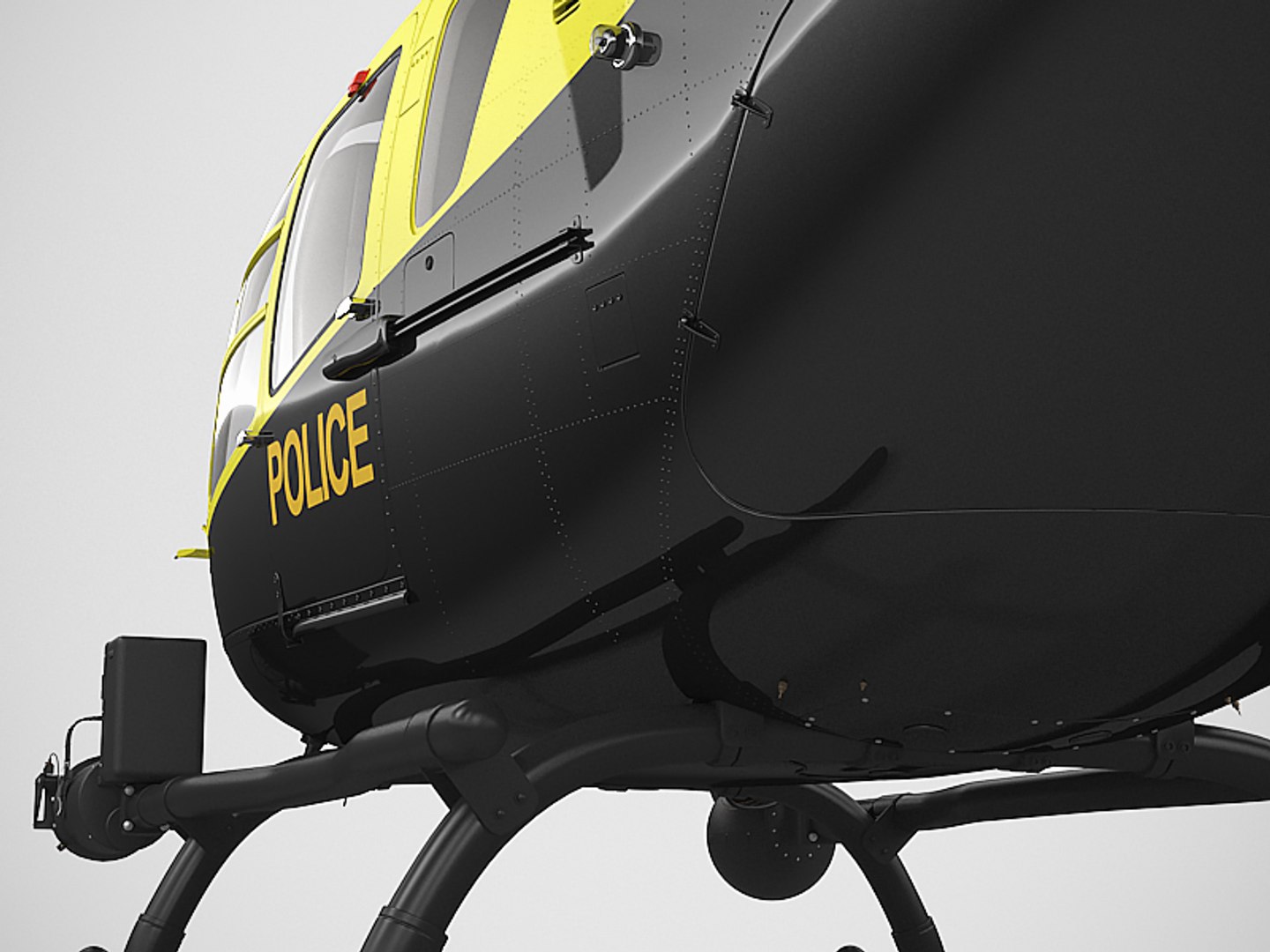 Eurocopter Ec135 Police 3d Max
