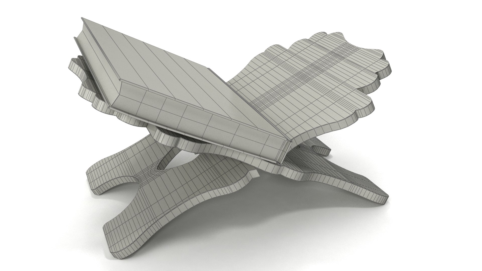 Quran Book Holder 3D Model - TurboSquid 1701792