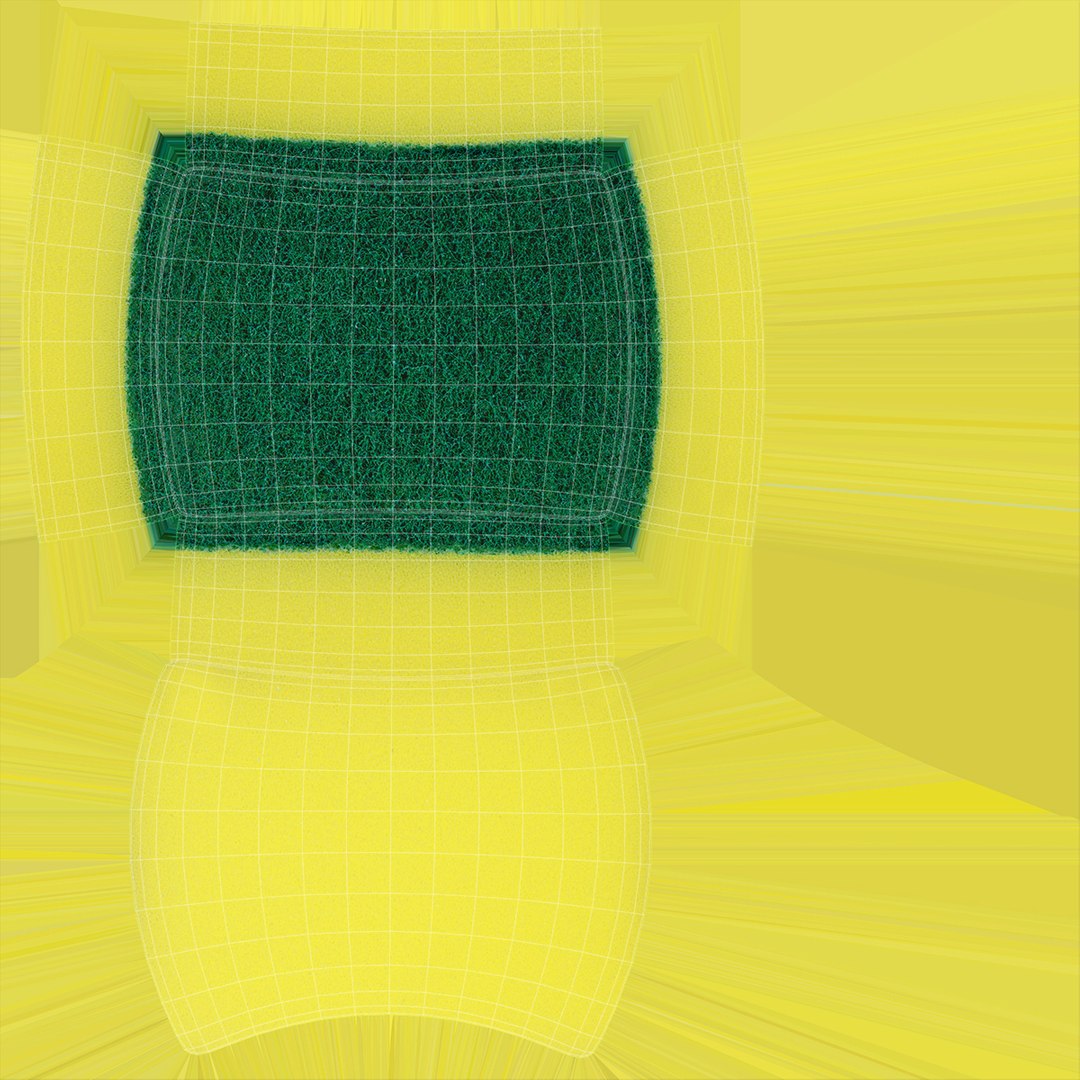 3D model Kitchen Sponge Fur Collection - TurboSquid 1945473