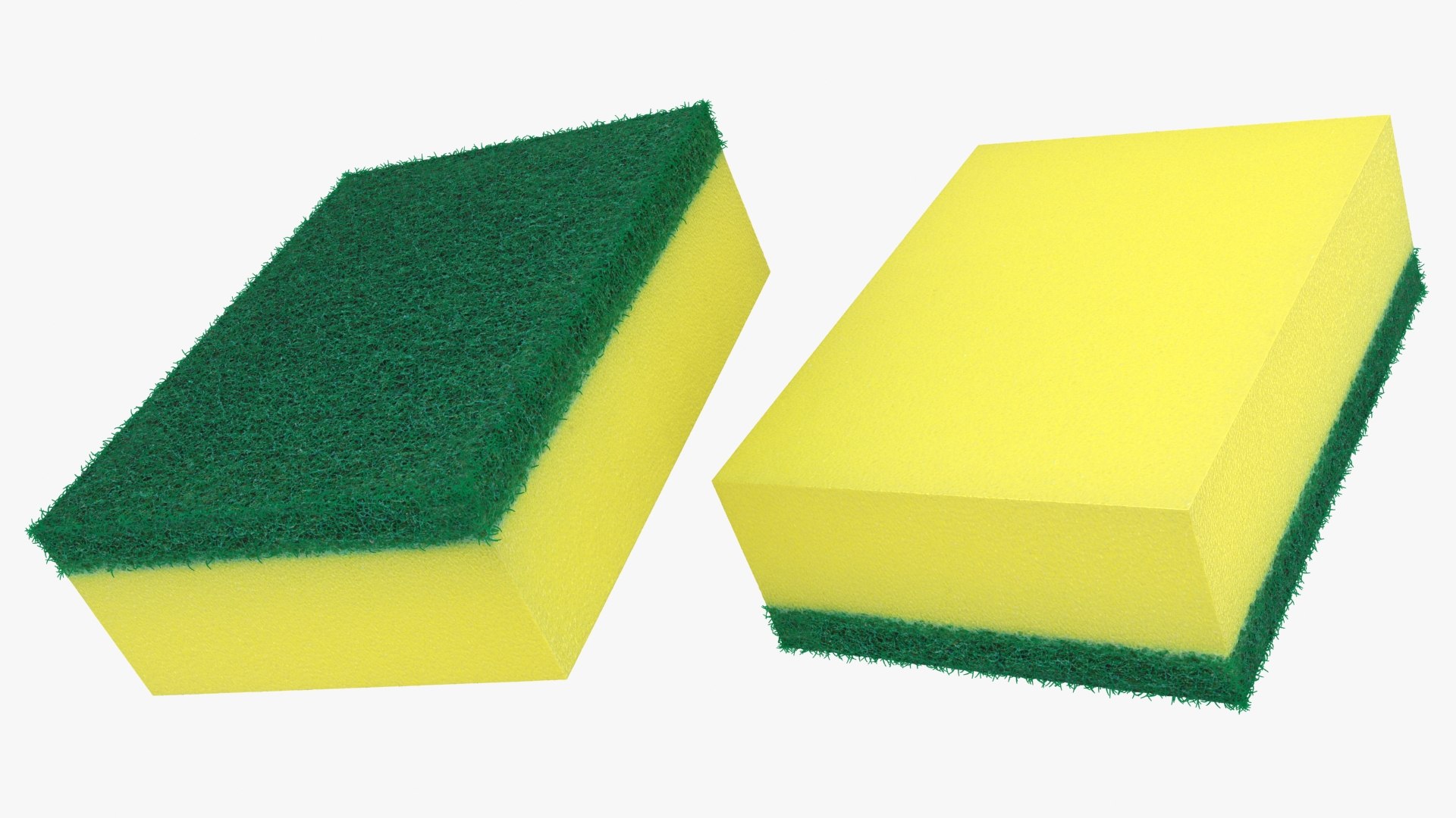 3D Model Kitchen Sponge Fur Collection - TurboSquid 1945473