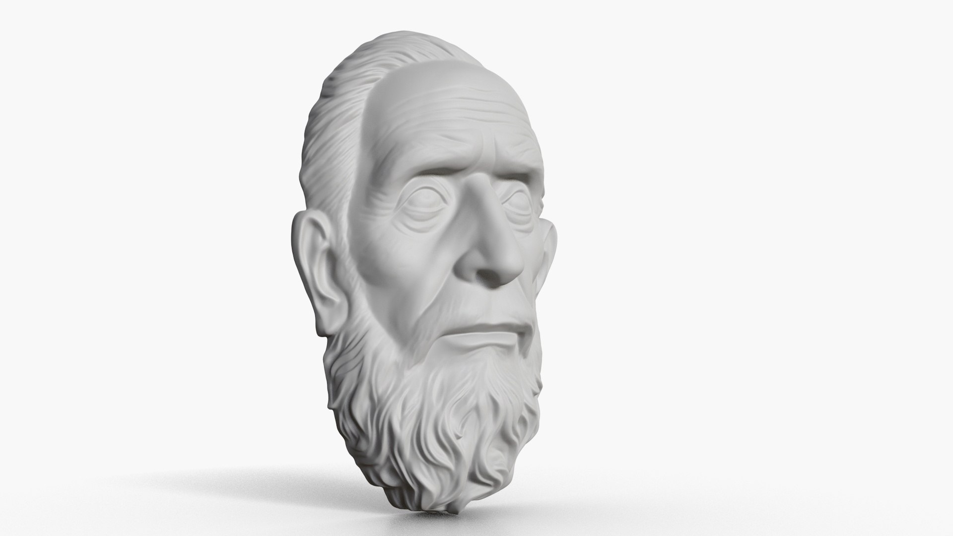 Old Man Relief 5 Model - TurboSquid 2287700