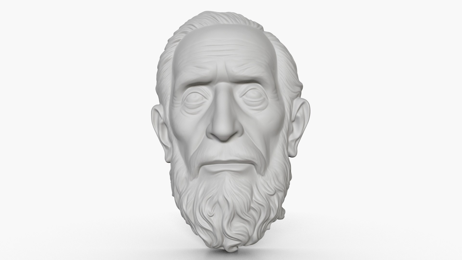 Old Man Relief 5 Model - TurboSquid 2287700