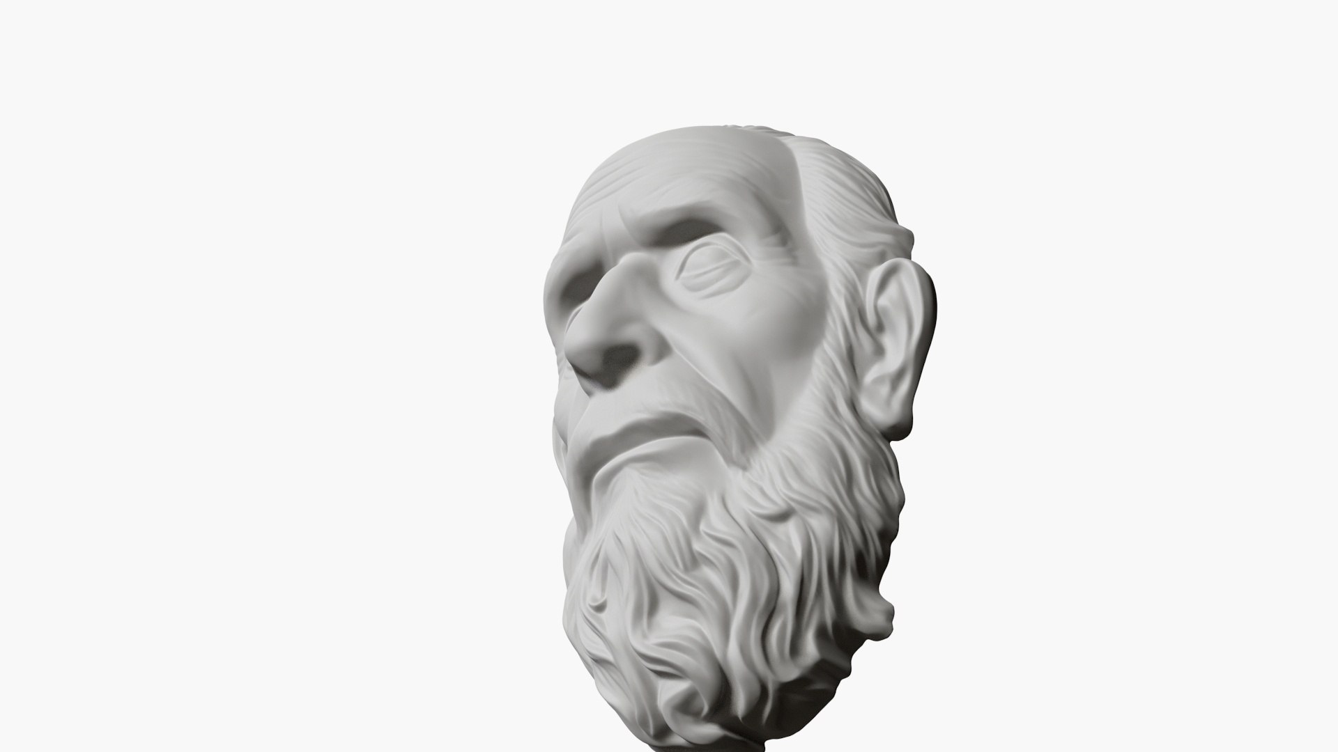 Old Man Relief 5 Model - TurboSquid 2287700