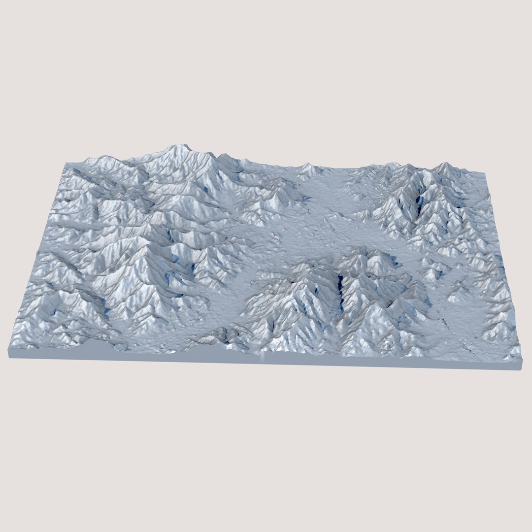 Terrain 3D Model - TurboSquid 2403063
