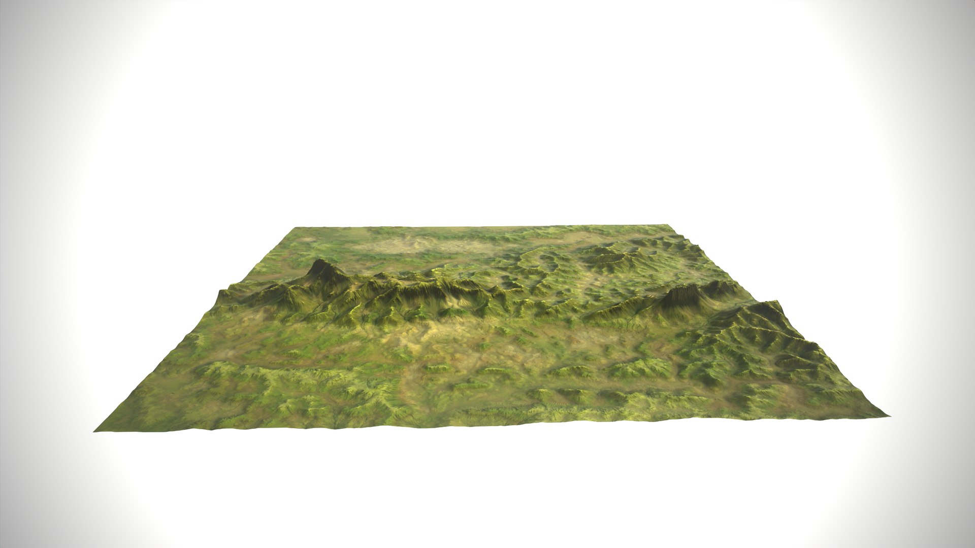 Hilly Landscape Version 1 3D Model - TurboSquid 1994172