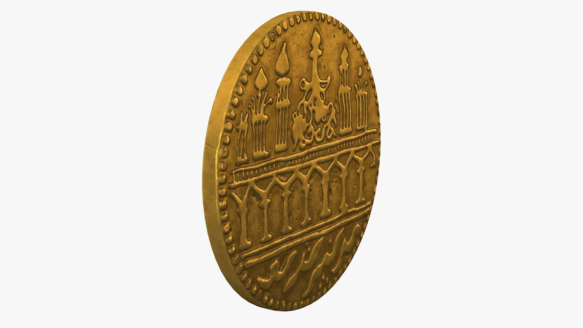 3D Golden Coins Collection Model - TurboSquid 2330489