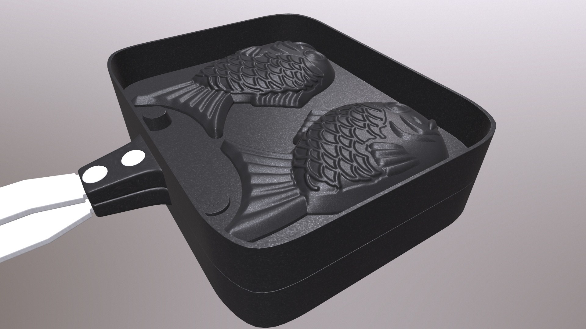 3D Model Fish Pan - TurboSquid 1928965