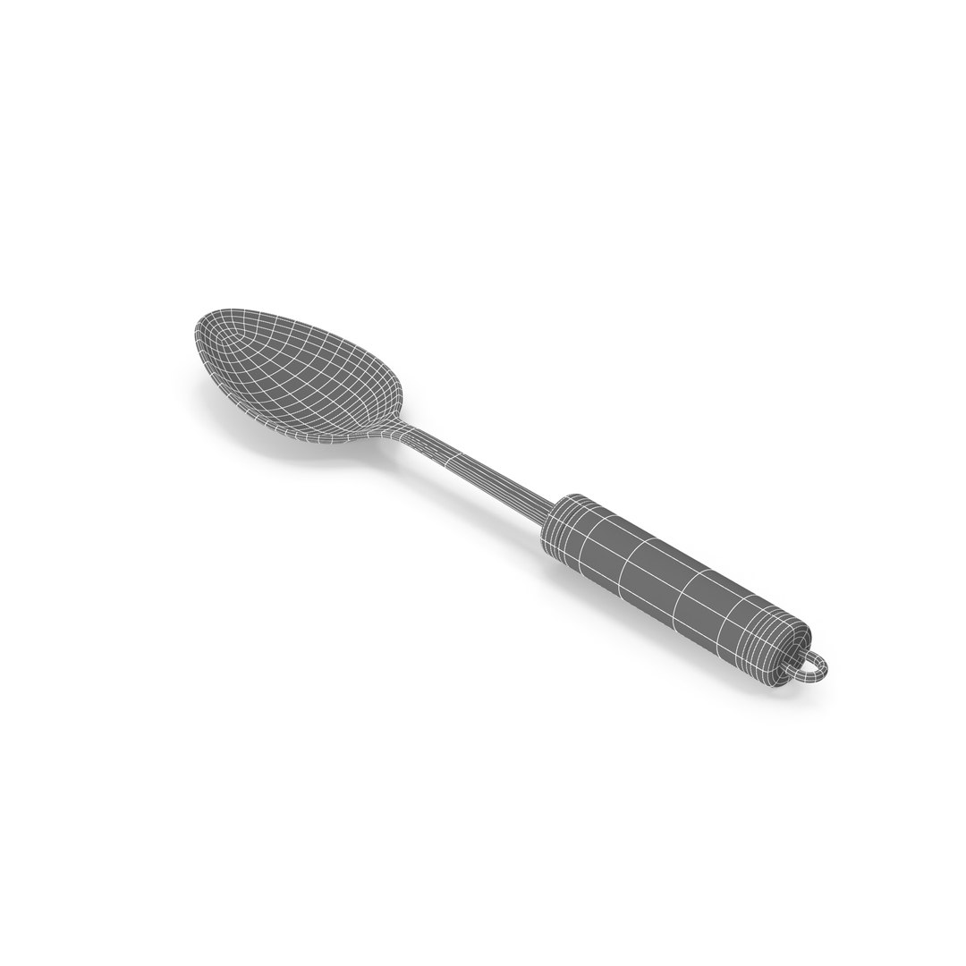3D Cooking Spoon Model - TurboSquid 1886171