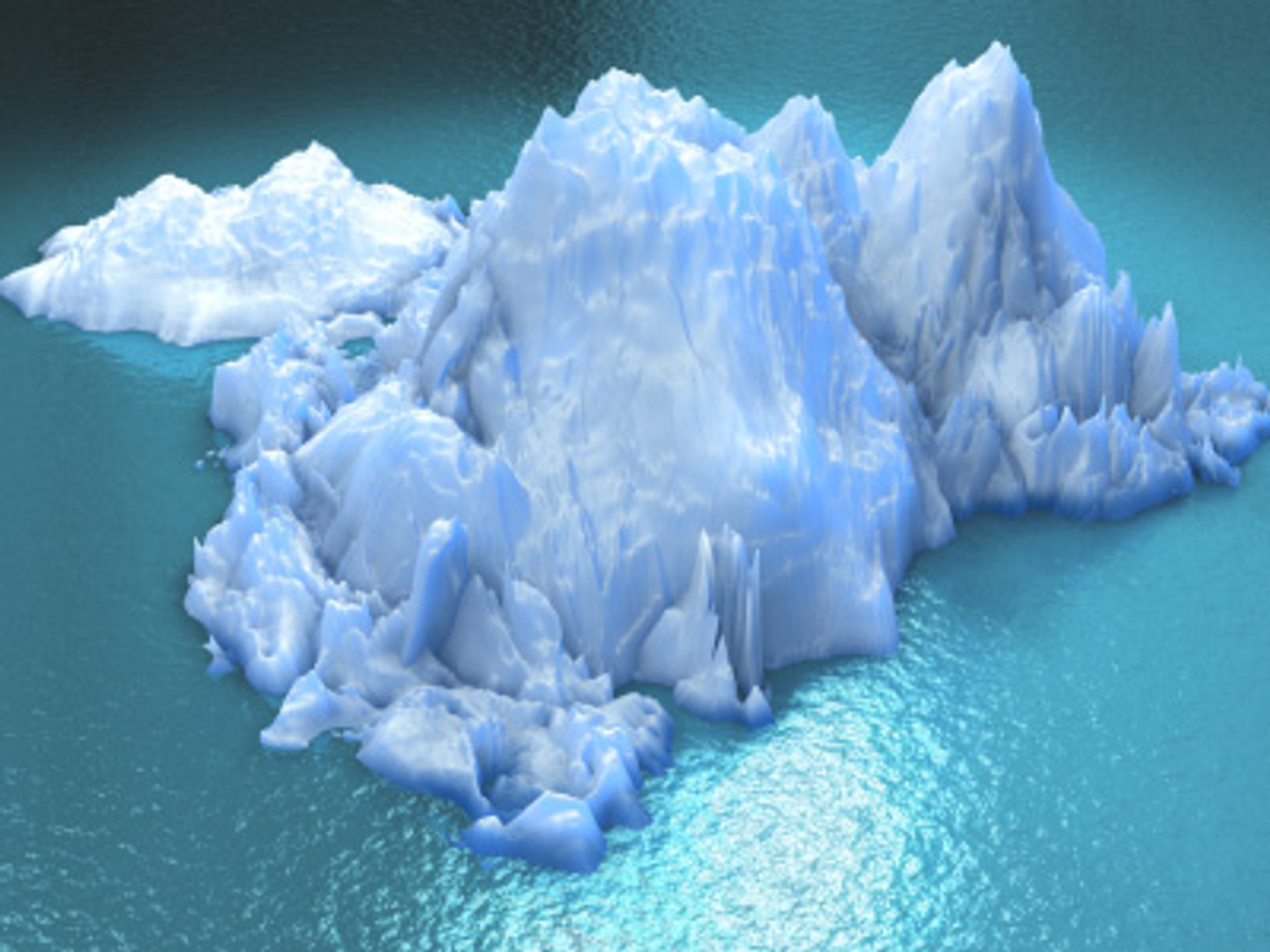 Iceberg Ice 3d Model