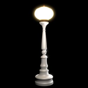 Free 3D Lamppost Models - Available For Download On TurboSquid