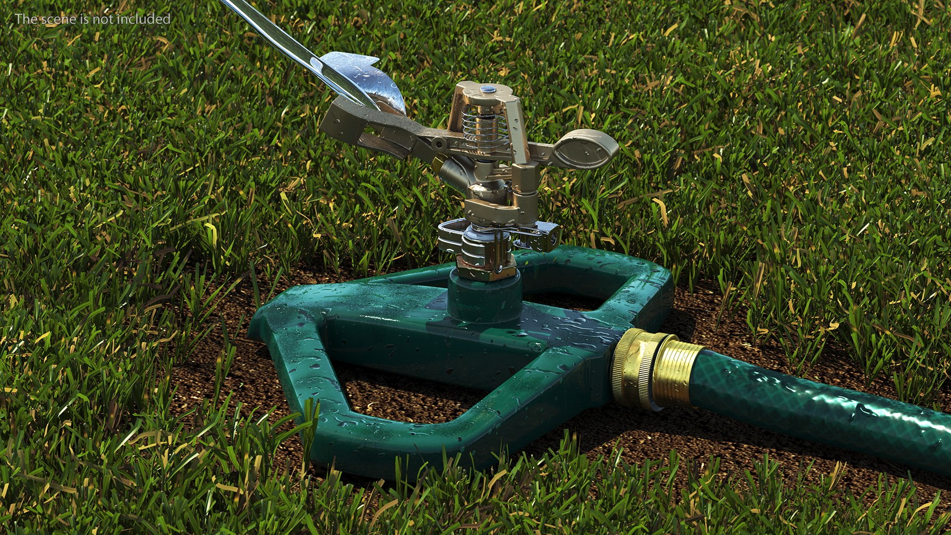 Garden Sprinklers With Water Spray Collection 3D Model - TurboSquid 2054906