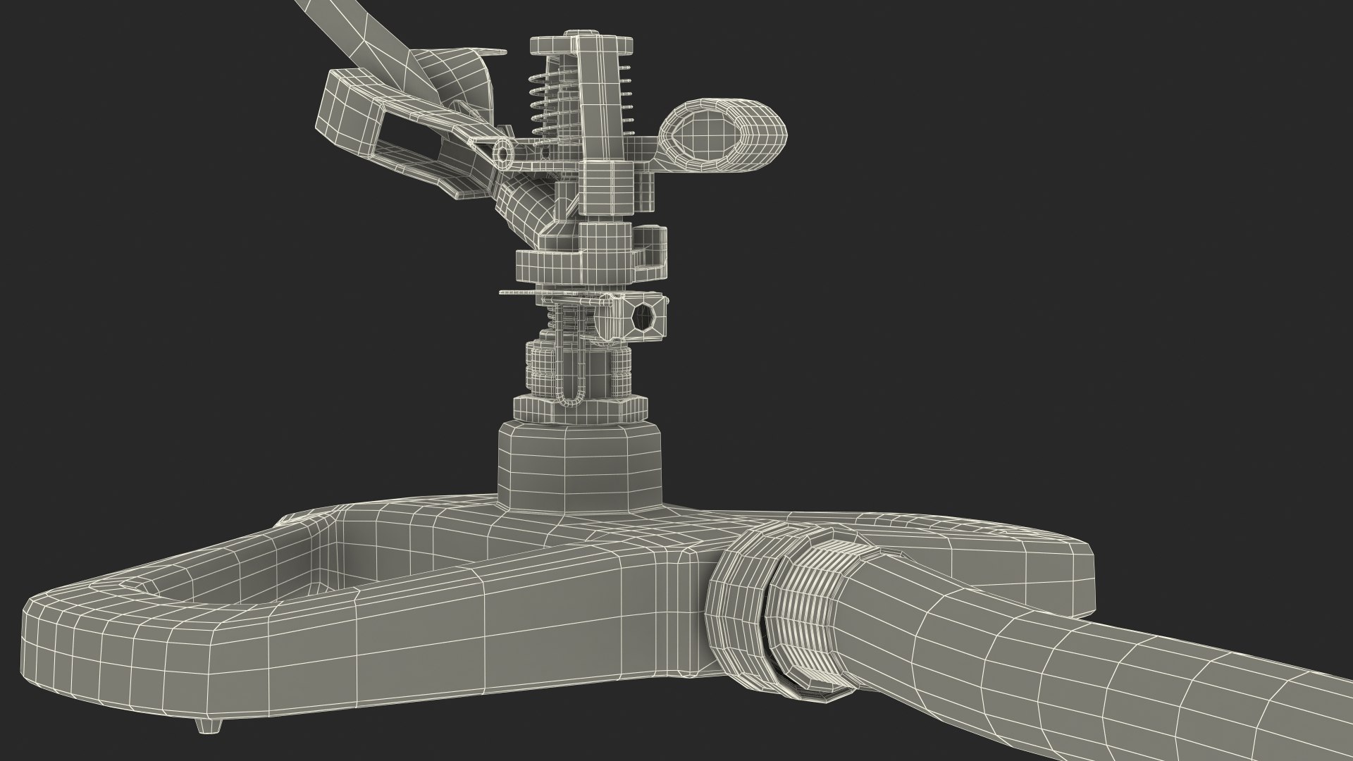 Garden Sprinklers with Water Spray Collection 3D model - TurboSquid 2054906