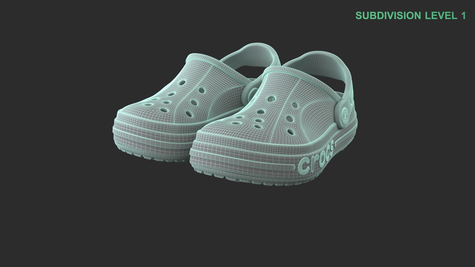 3D Crocs Bayaband Clog Model - TurboSquid 2409658