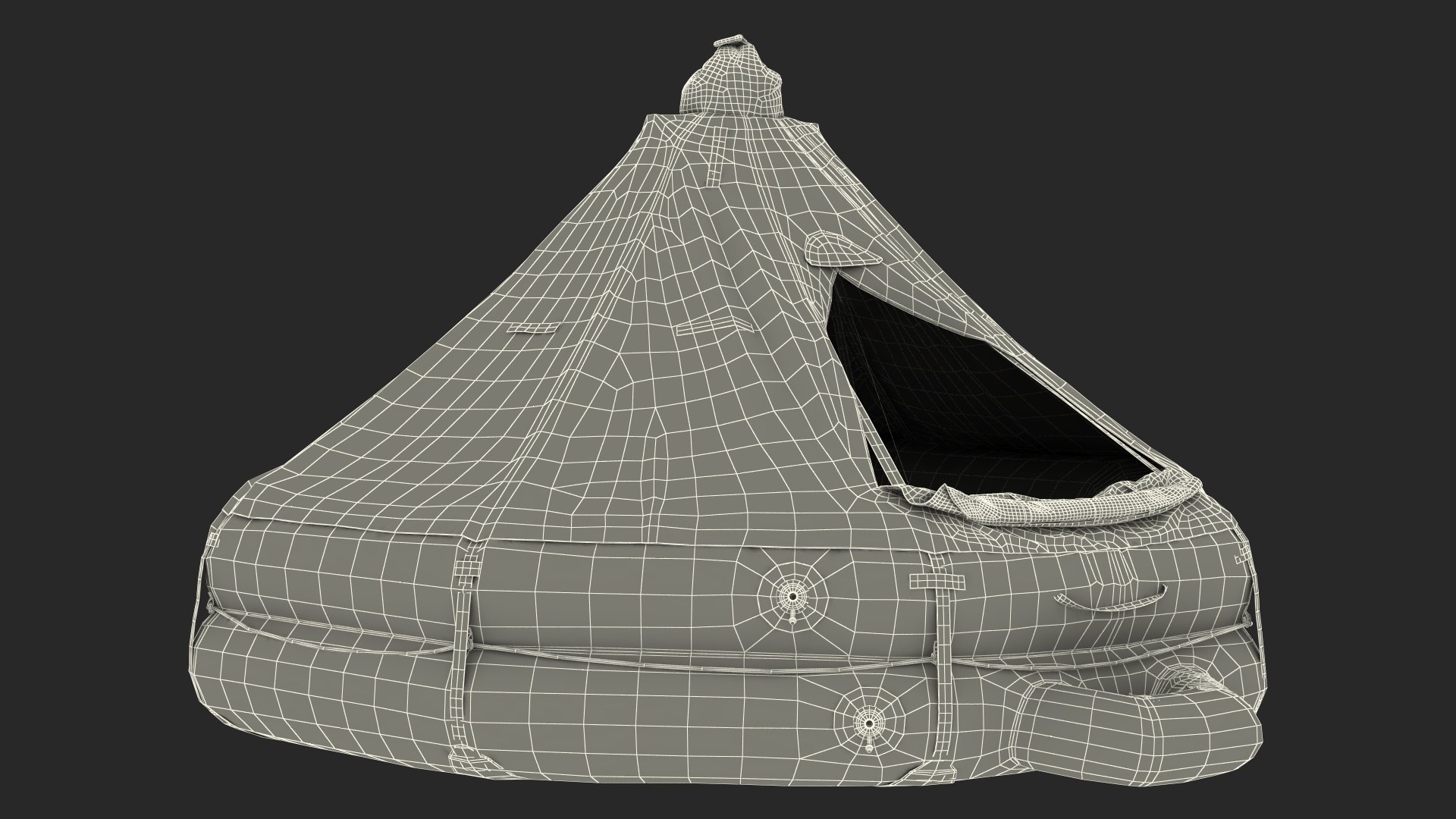 3D Inflatable Life Raft For 20 Persons - TurboSquid 2315054