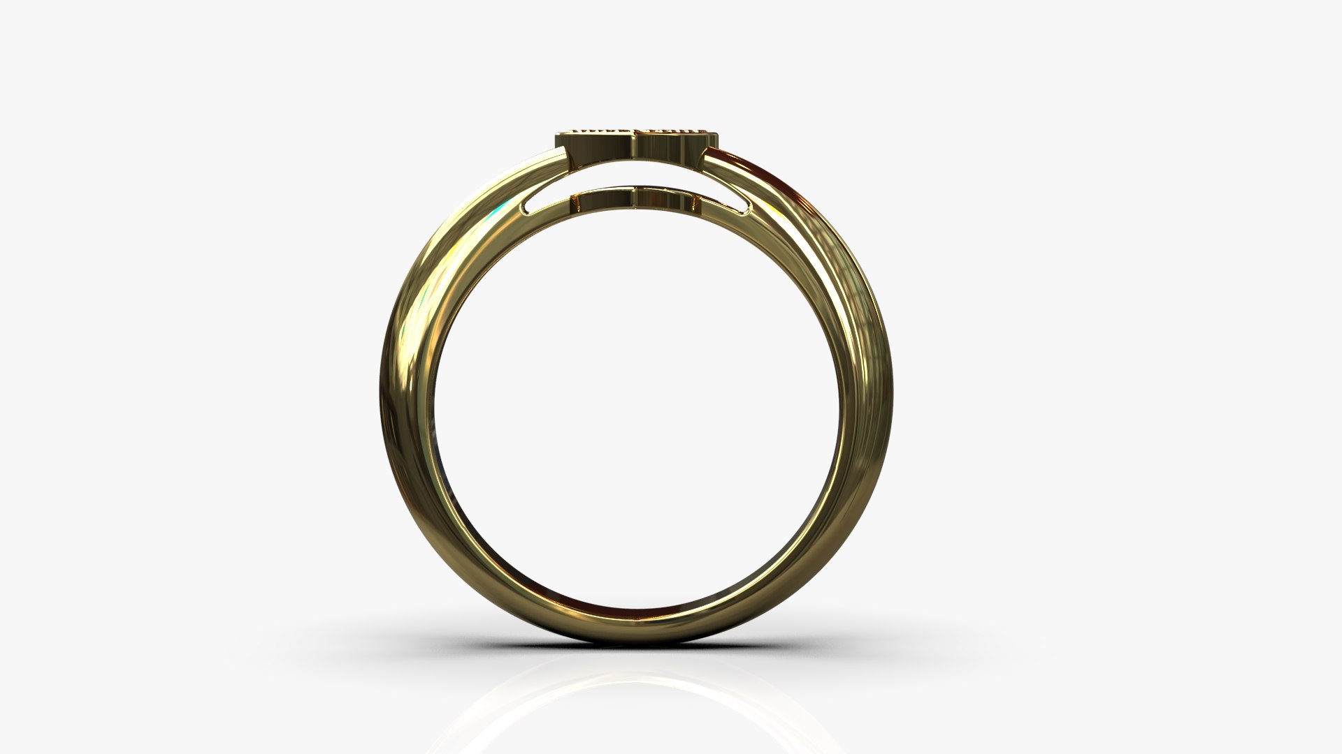 3D Heart Ring - TurboSquid 1923790