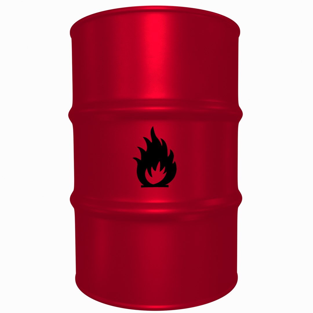 3D flammable barrel model - TurboSquid 1381686