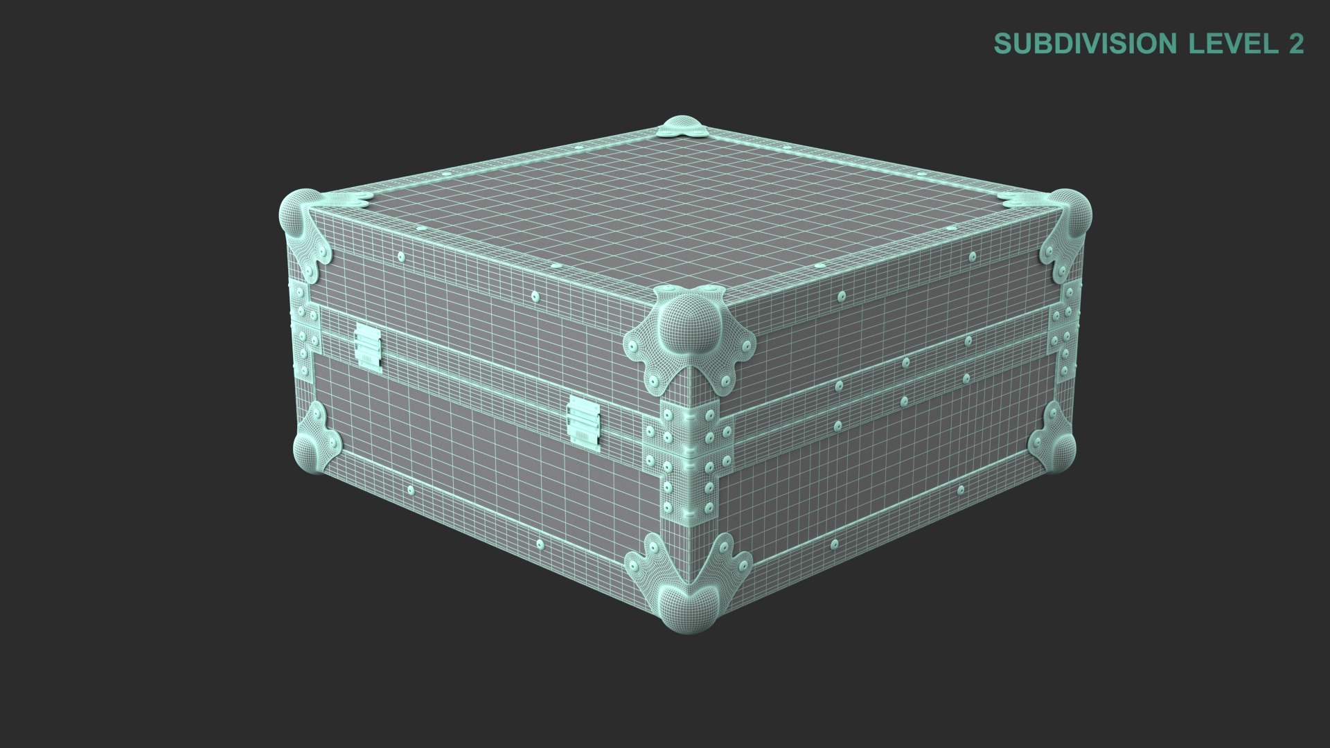 3D Closed Music Case model - TurboSquid 2161644