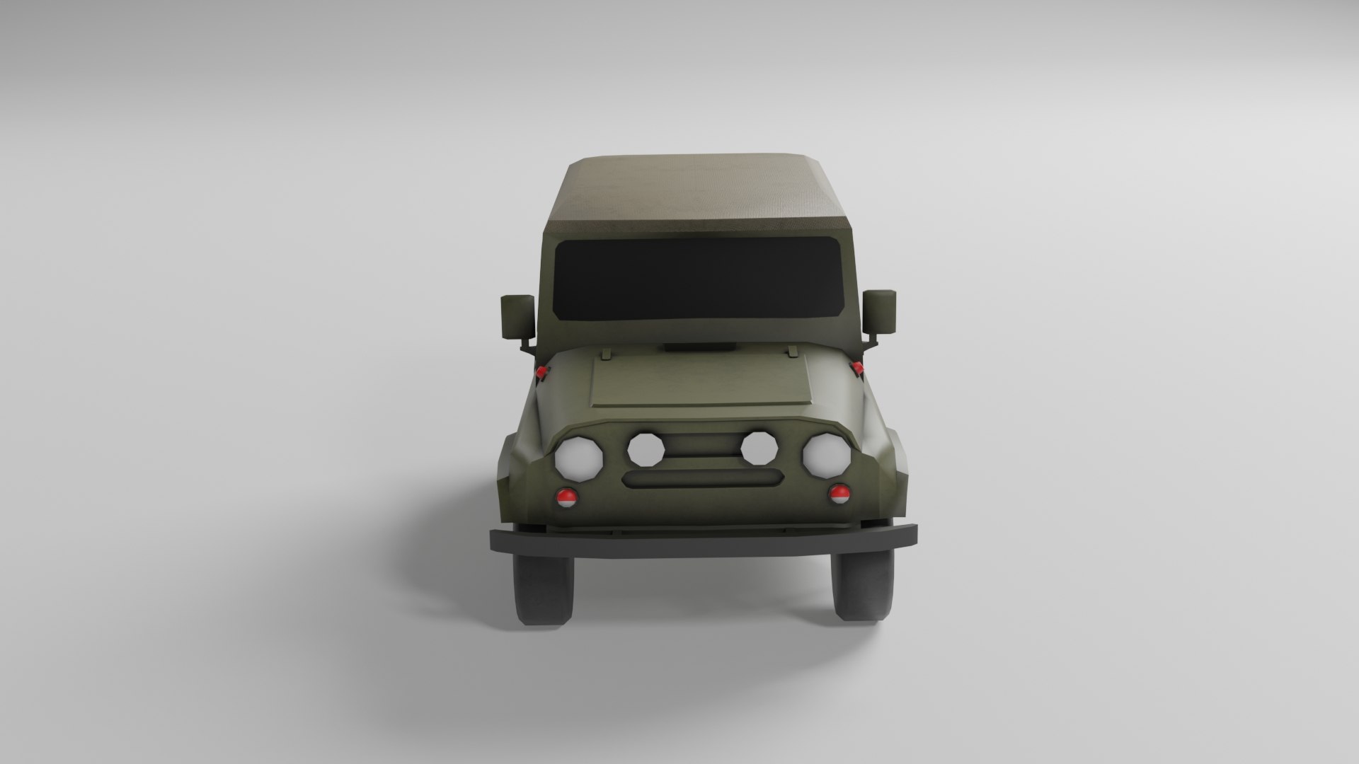 UAZ Low Poly Model 3D - TurboSquid 1796887