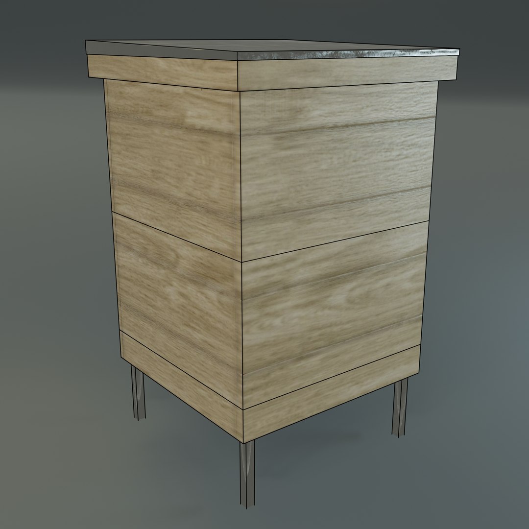 3D hive model Low-poly 3D model - TurboSquid 1967301