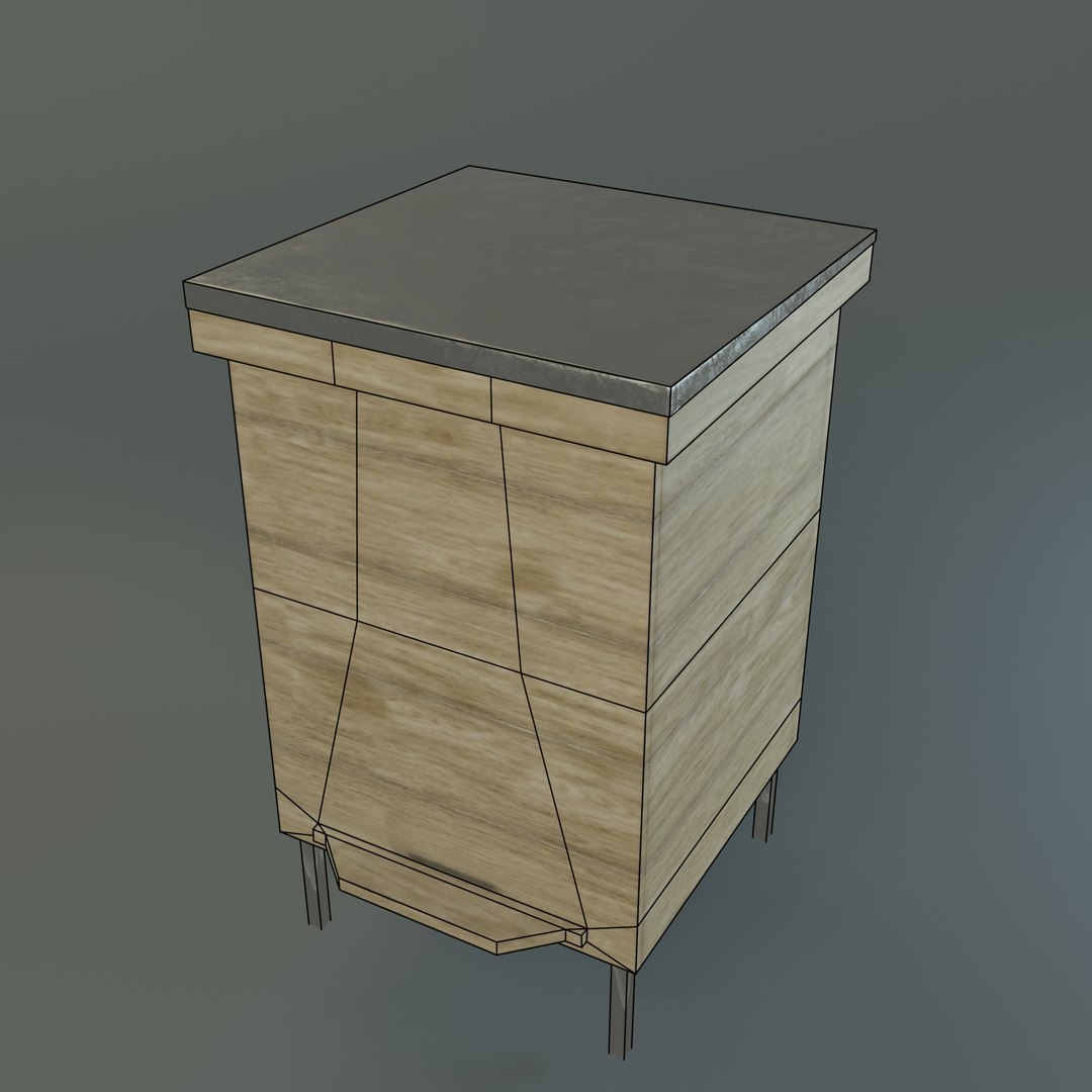 3D hive model Low-poly 3D model - TurboSquid 1967301