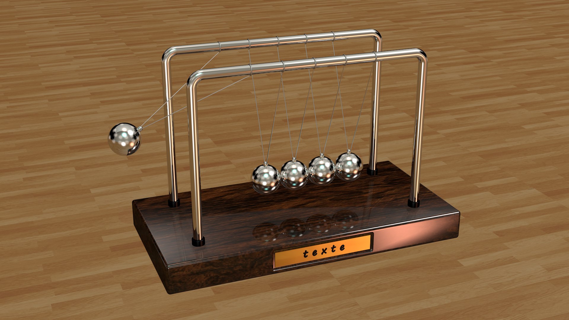 Newton Balls Model - TurboSquid 1799634