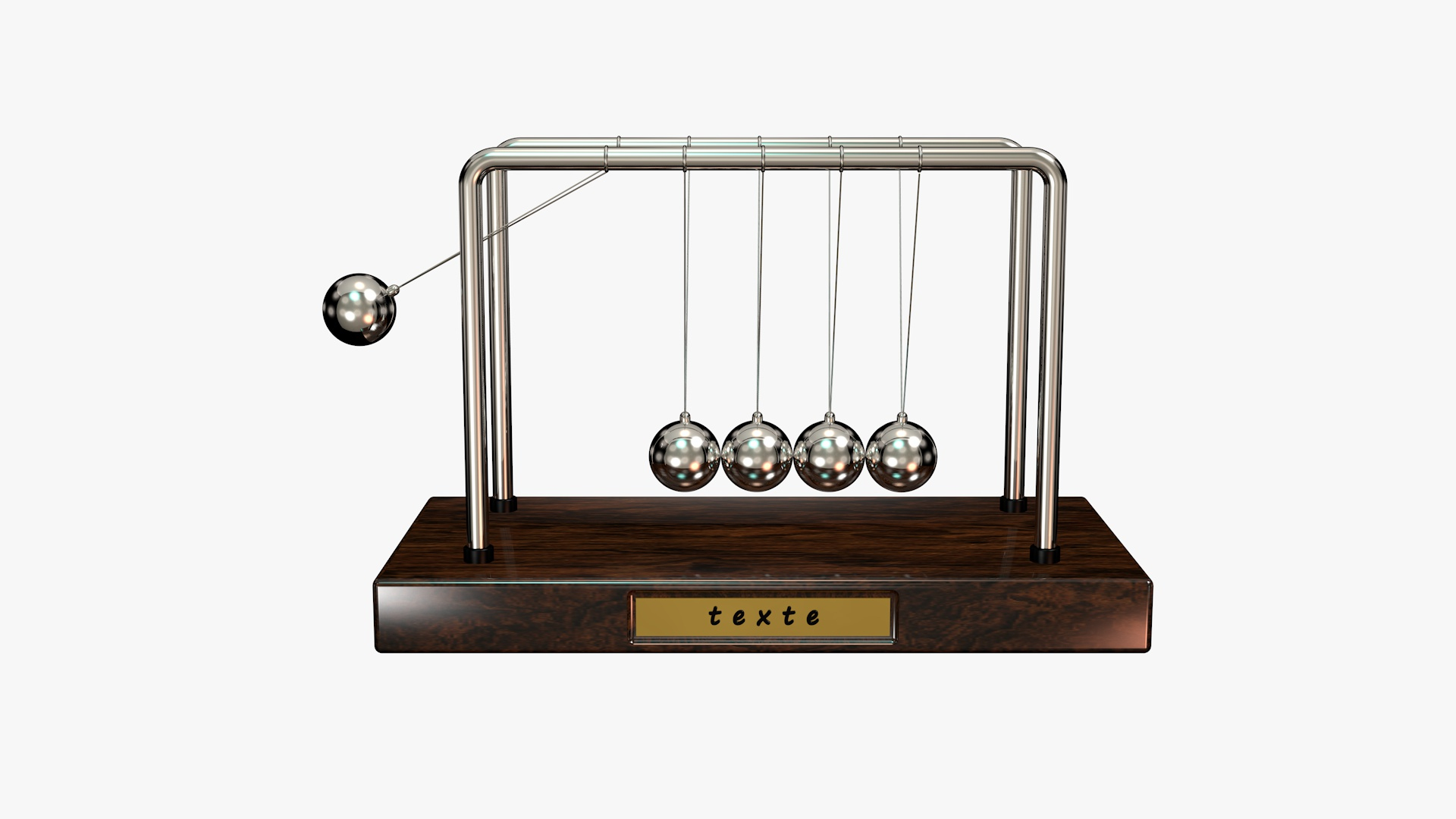 Newton Balls Model - TurboSquid 1799634