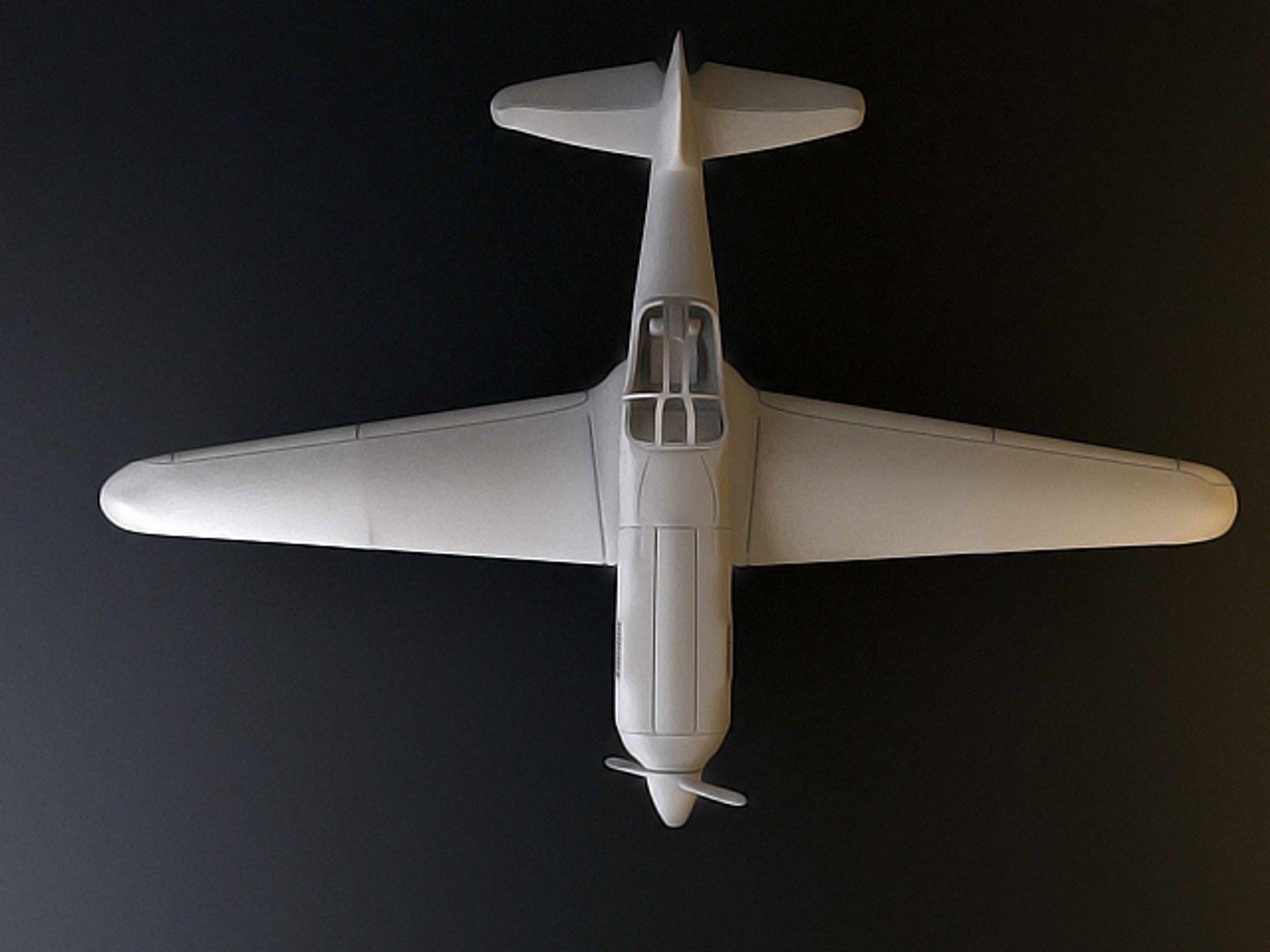 Airplane Bell Xp 77 3d Model