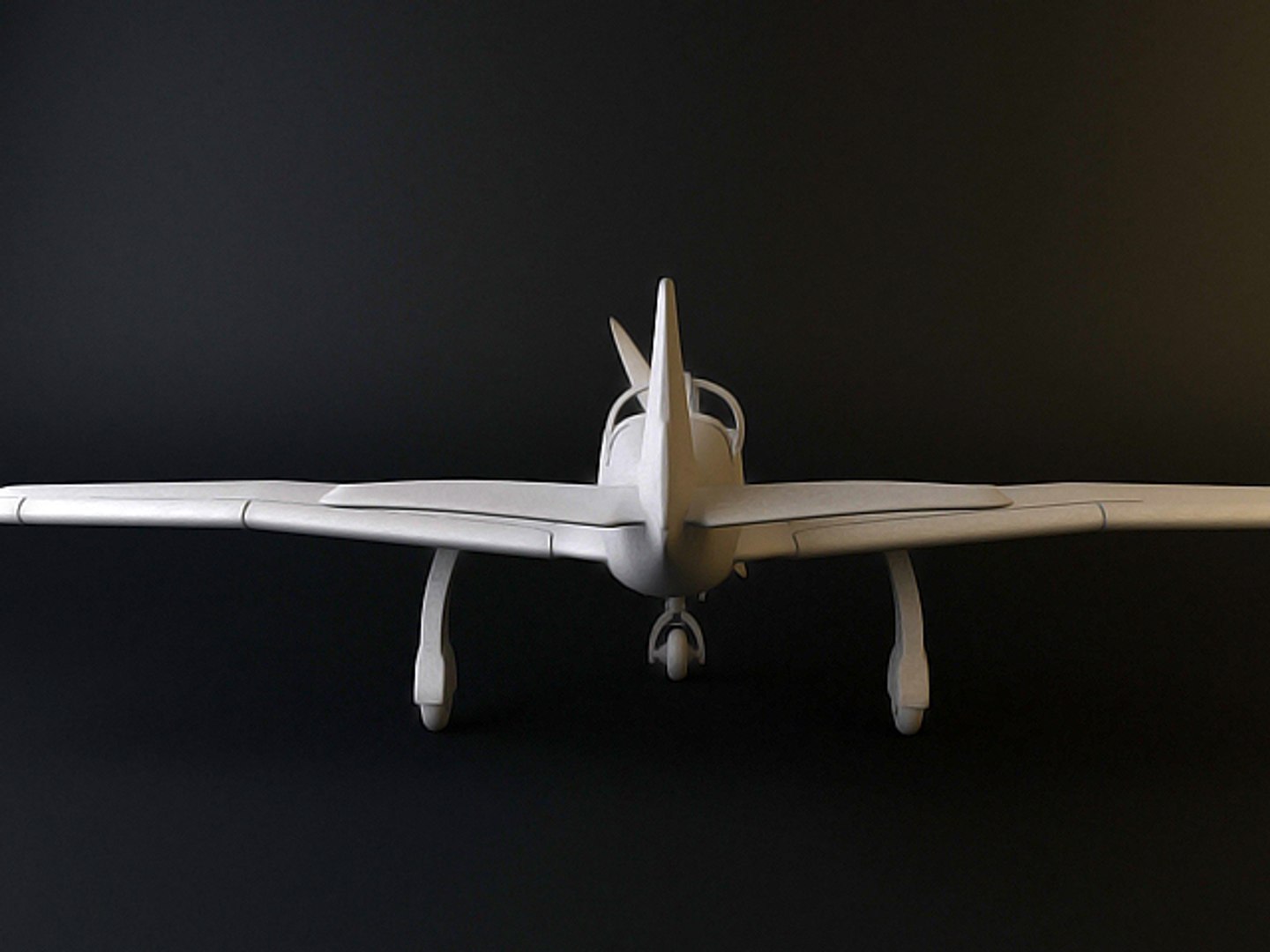 Airplane Bell Xp 77 3d Model