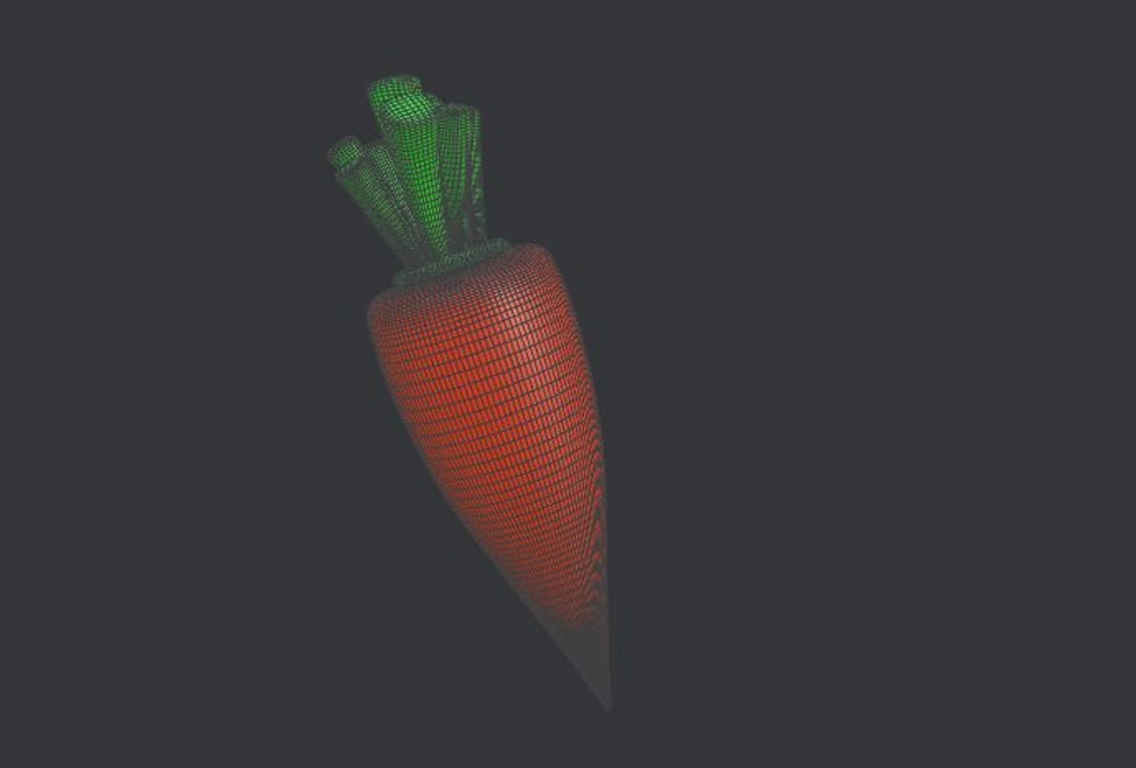 3D Cartoon Carrot - TurboSquid 1645155