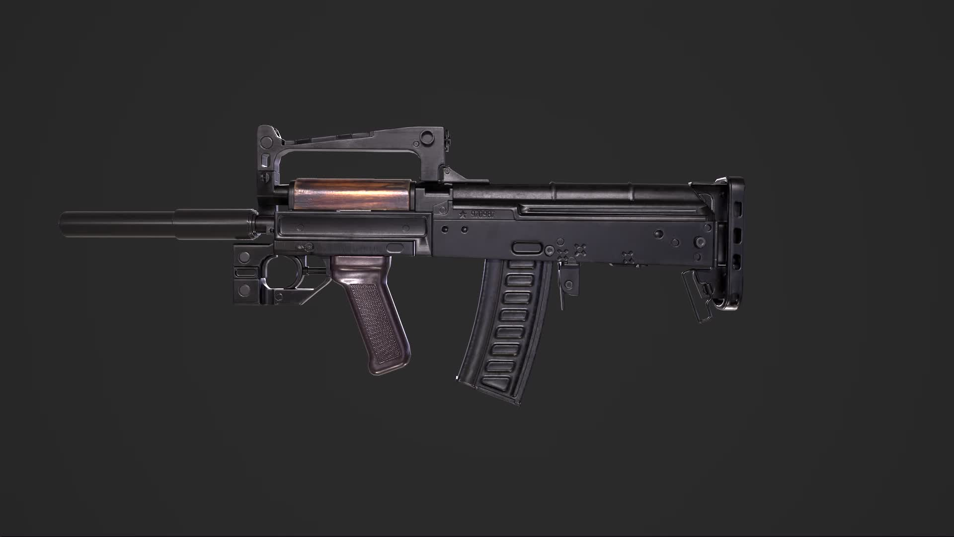 OTs-14 Groza AAA Gameready 3D - TurboSquid 2042701