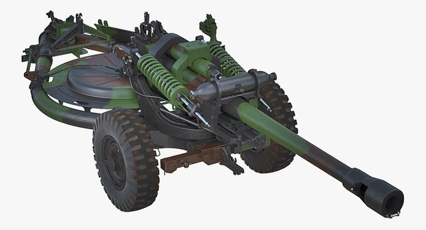 3D light field howitzer m119 model - TurboSquid 1242851