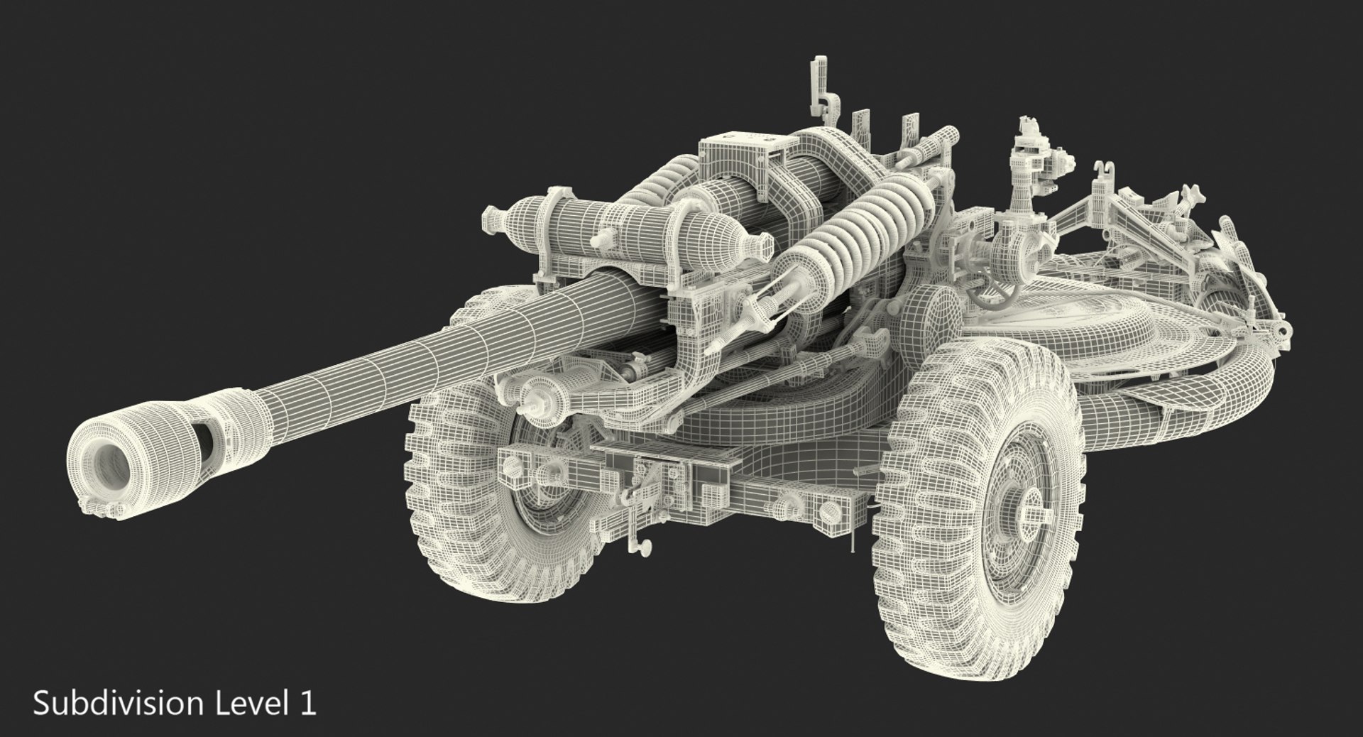 3D Light Field Howitzer M119 Model - TurboSquid 1242851