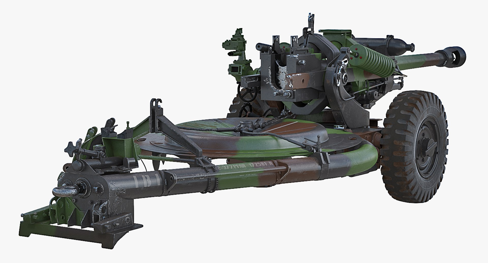 3D Light Field Howitzer M119 Model - TurboSquid 1242851