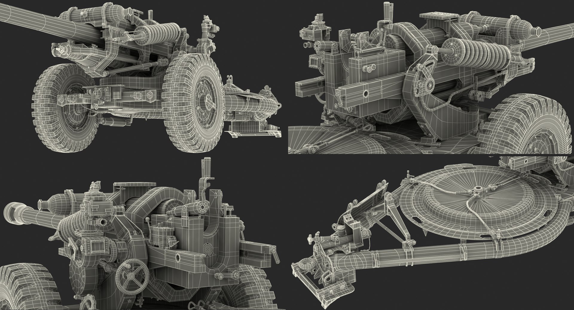 3D light field howitzer m119 model - TurboSquid 1242851