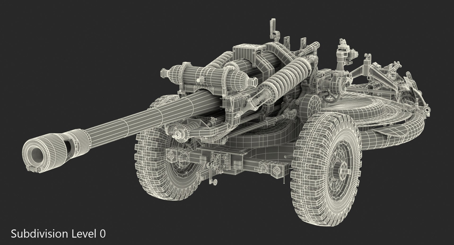 3D Light Field Howitzer M119 Model - TurboSquid 1242851