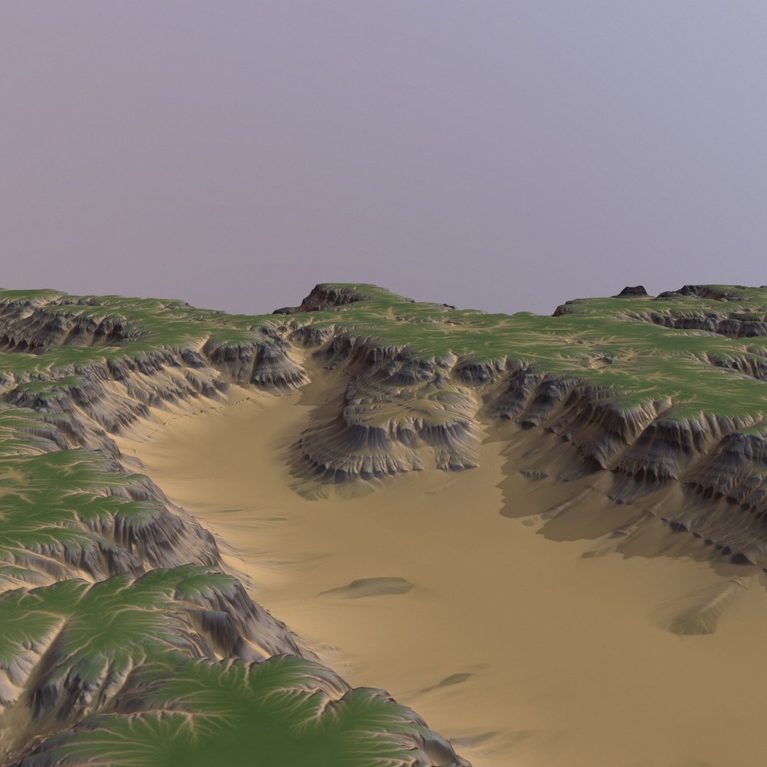 3D Land Landscape Scape Model - TurboSquid 1439055