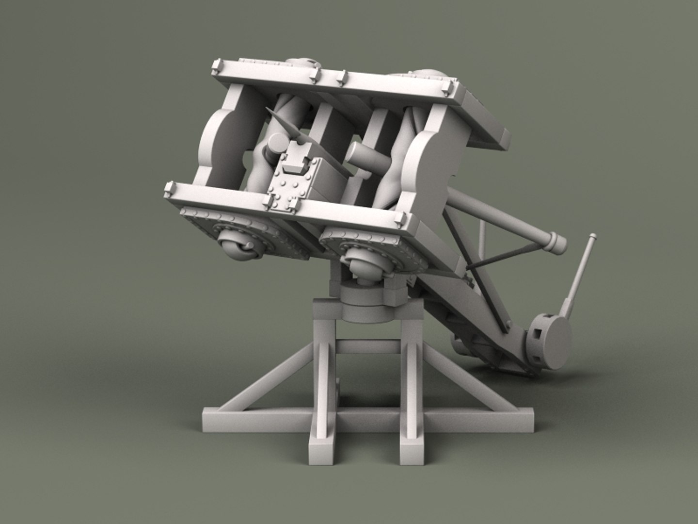 3d Roman Ballista