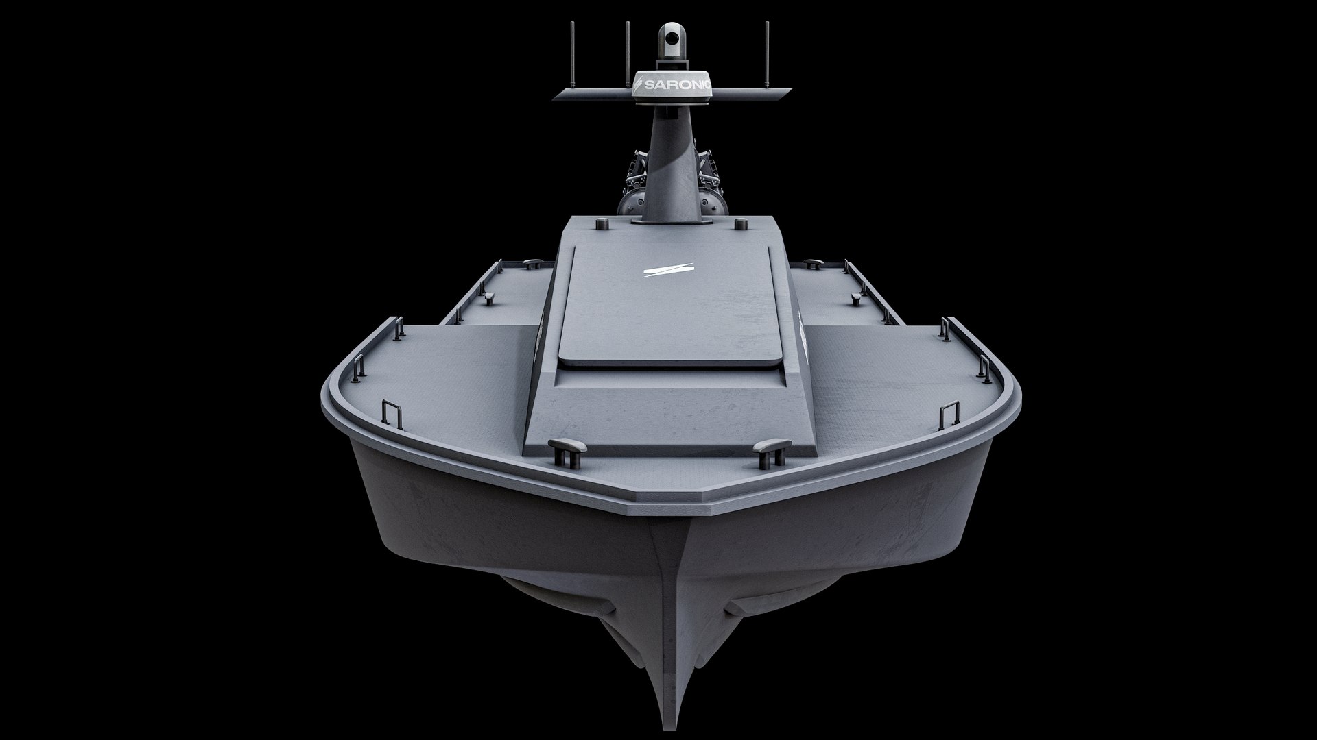 3D Mirage Saronic - Unmanned Robotic Autonomous Surface Vessel PBR ...