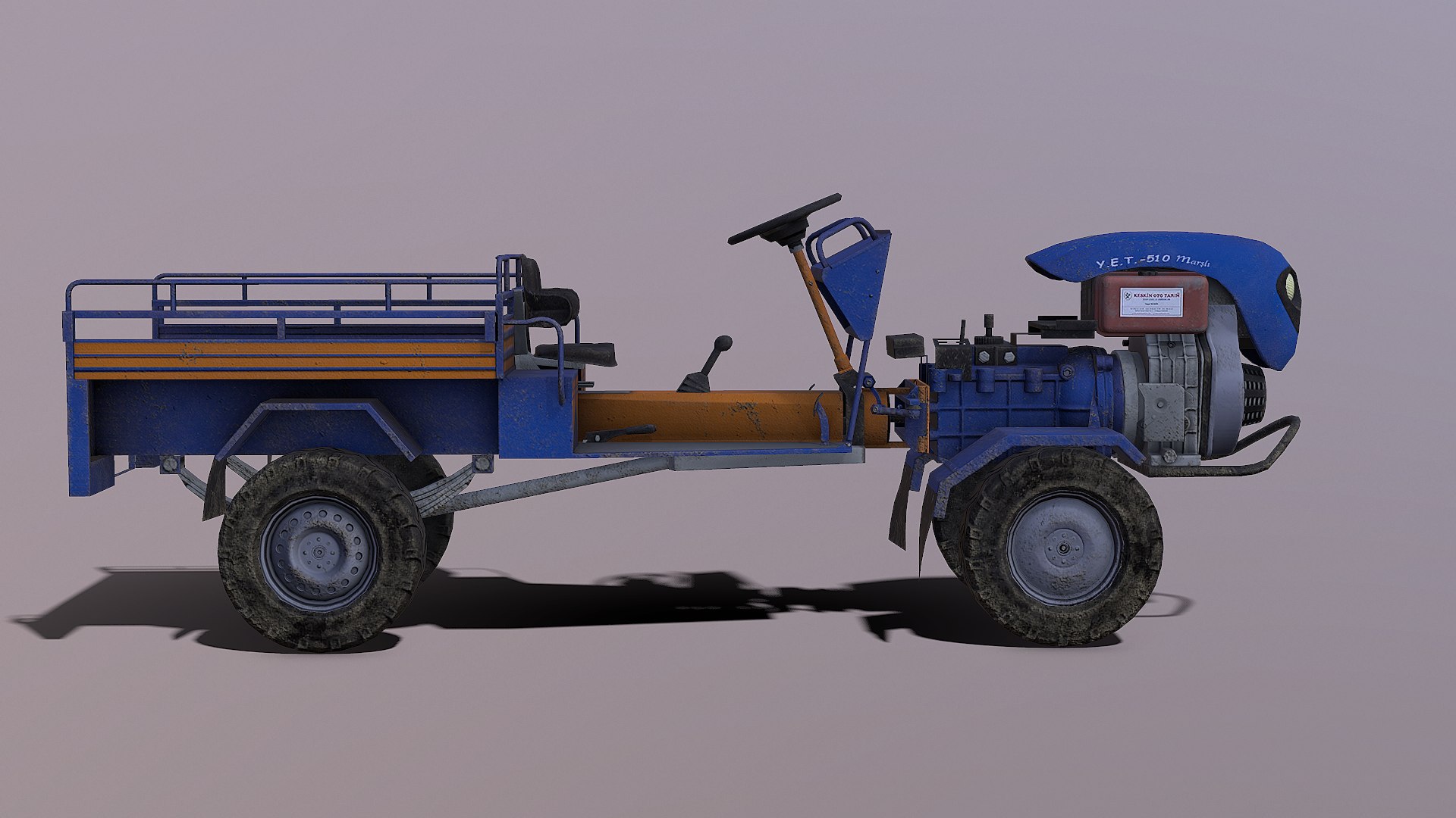 Free Patpat Agriculture Vehicle Pat 3D Model - TurboSquid 1281659