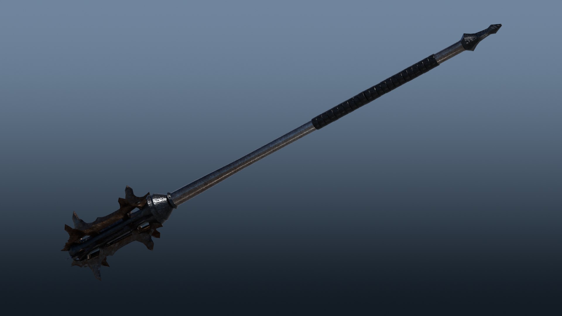 3D Medieval Dual Mace - TurboSquid 2253740